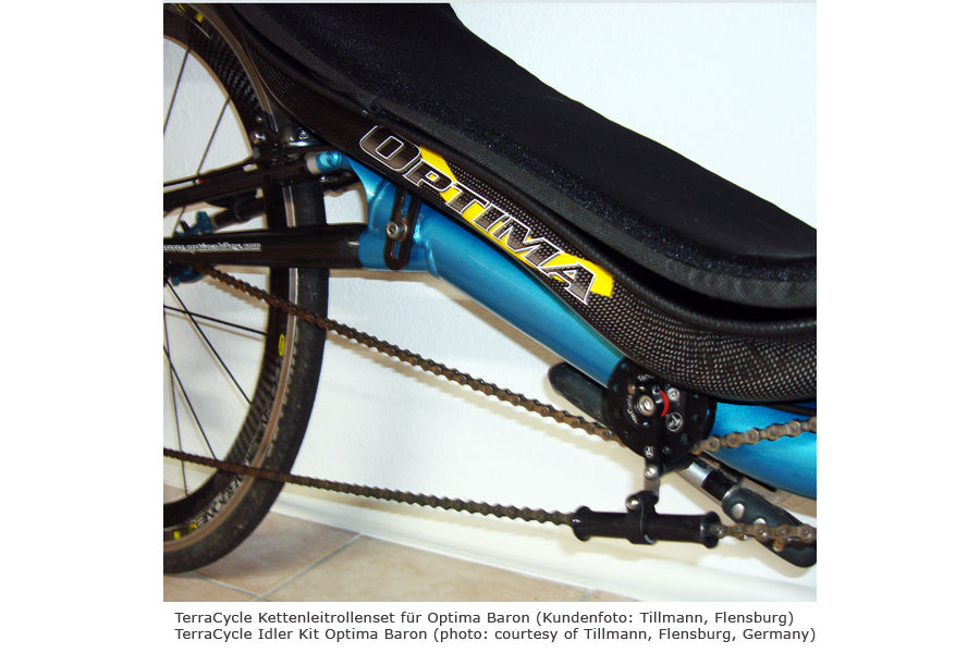 Chain idler set T-Cycle for Optima Baron - ICLETTA Recumbent Parts